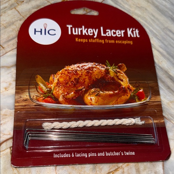 Kitchen | Turkey Lacer Kit With Silver Pins | Poshmark